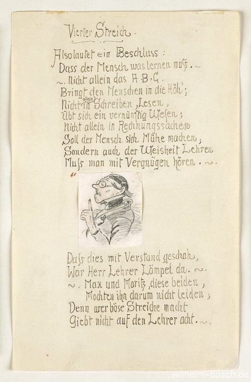 Originalzeichnungen • Wilhelm Busch