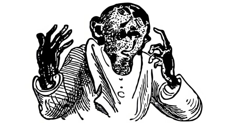 Lehrer Lämpel in Max und Moritz von Wilhelm Busch