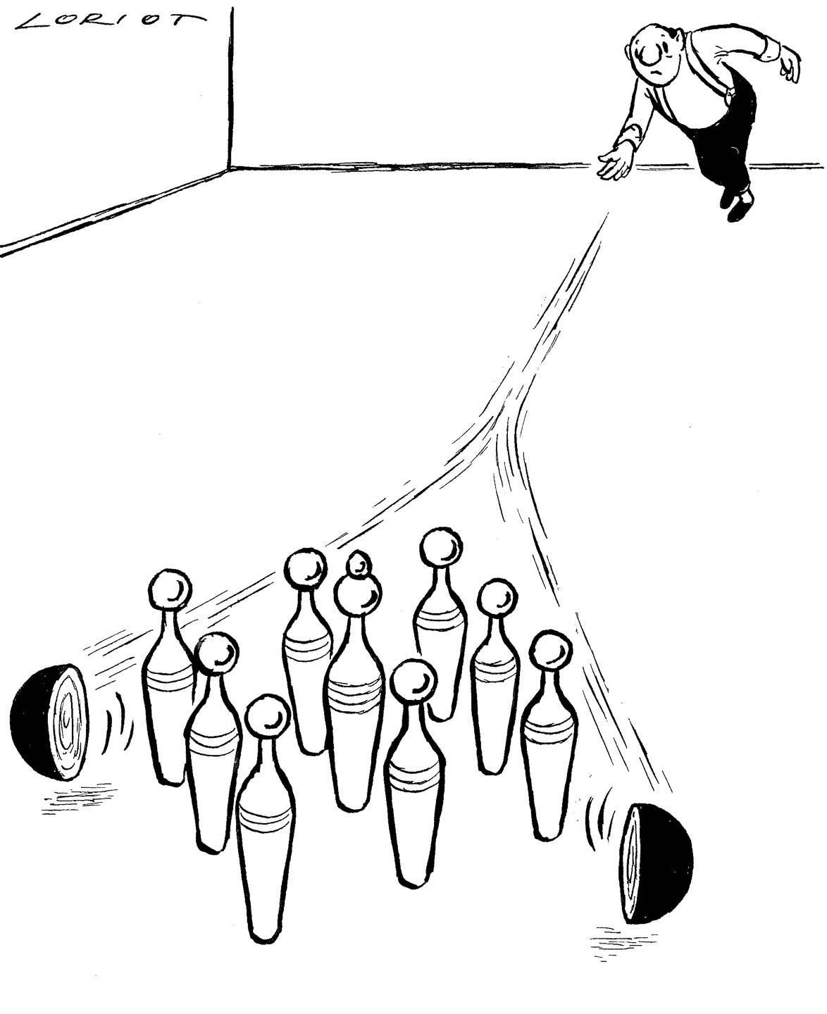 Ach was. LORIOT – Künstler, Kritiker und Karikaturist • Wilhelm Busch.de